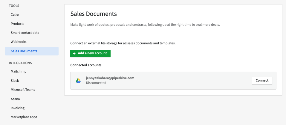 Sales Documents (BETA) - Knowledge Base