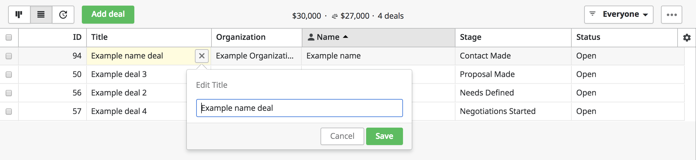 Bulk-Editing and Filtering - Knowledge Base