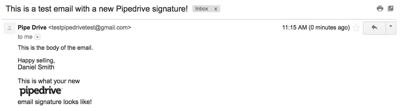 Email Signature - Knowledge Base